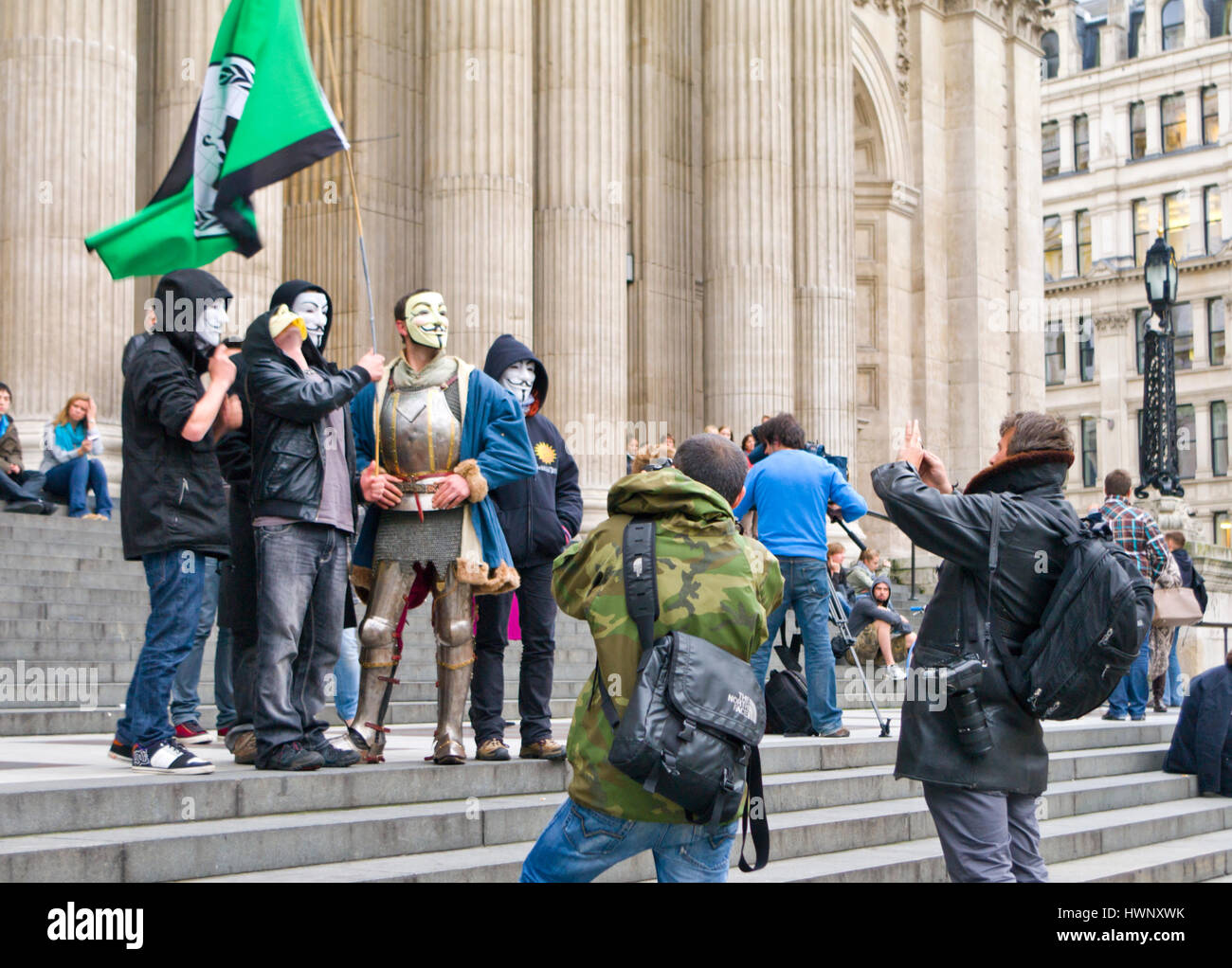 Anonymous mask protests hi-res stock photography and images - Alamy