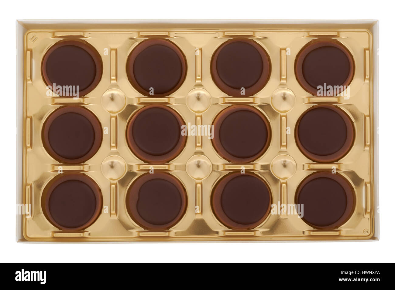 Box of Storck Toffifee on white background Stock Photo - Alamy