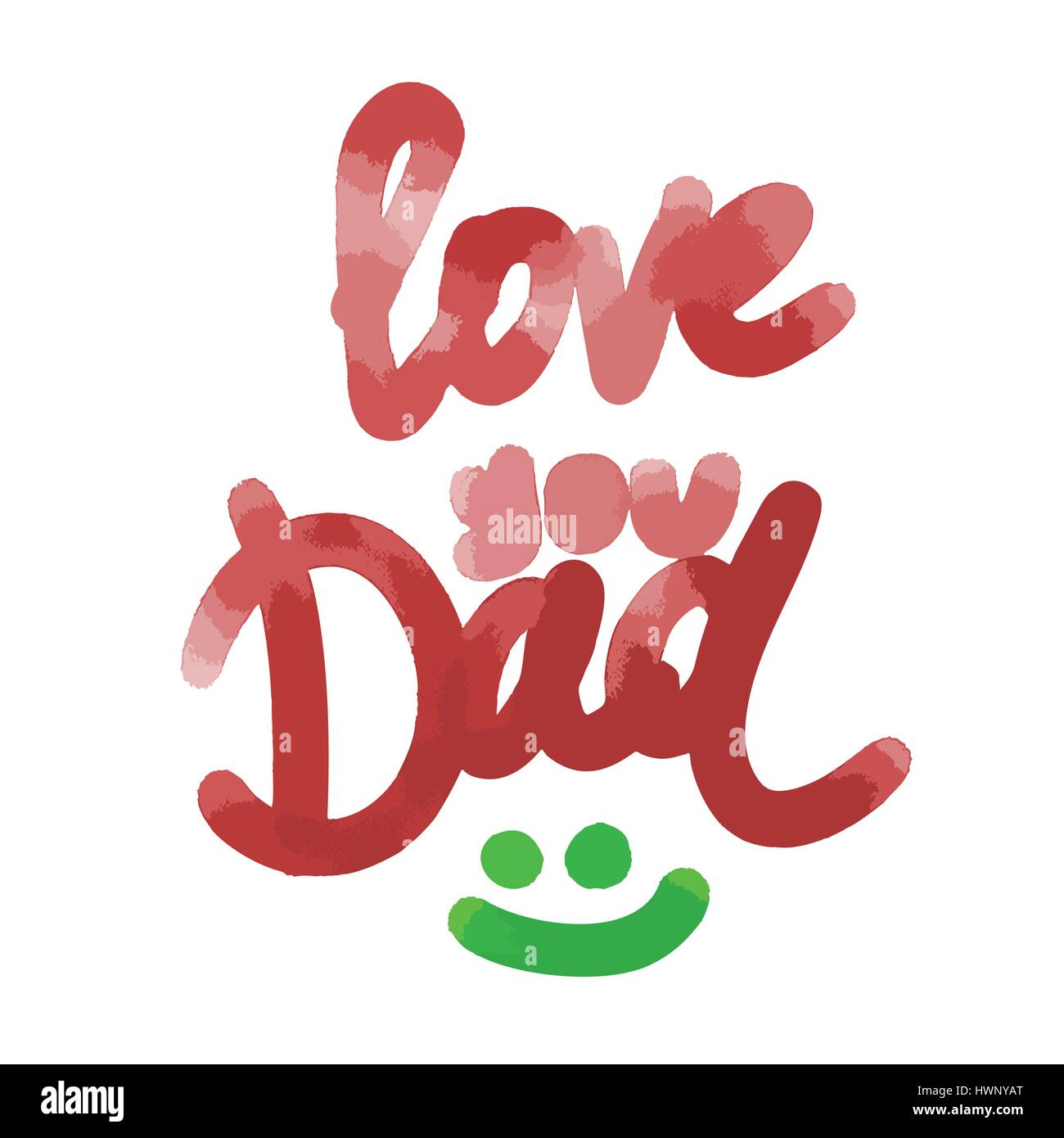 Letter to dad Stock Vector Images - Alamy