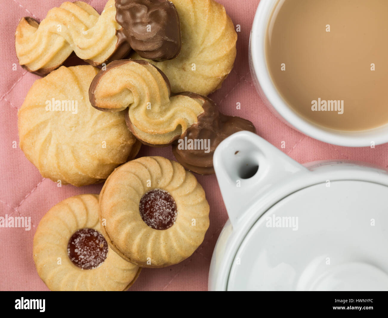Selection of biscuits hi-res stock photography and images - Alamy
