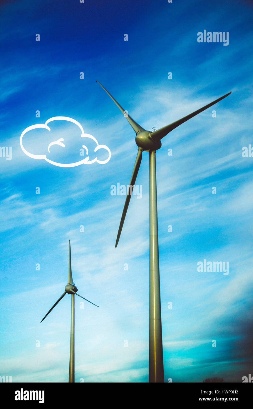 Wind turbine propellers hi-res stock photography and images - Alamy