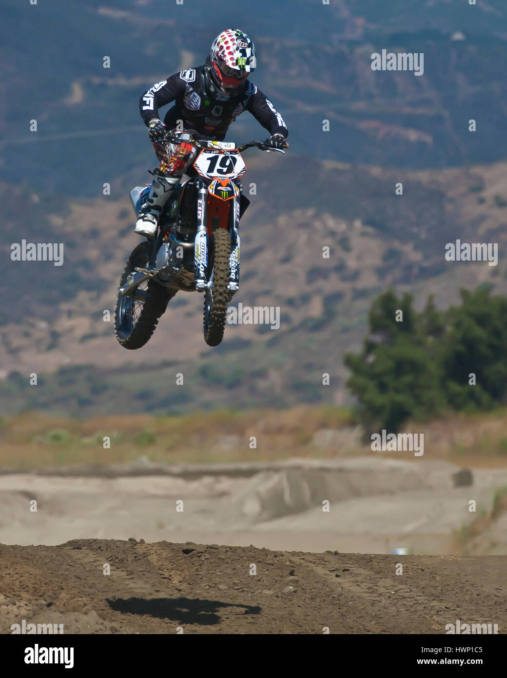 Motocross racers at Pala Raceway, Pala CA US Stock Photo - Alamy