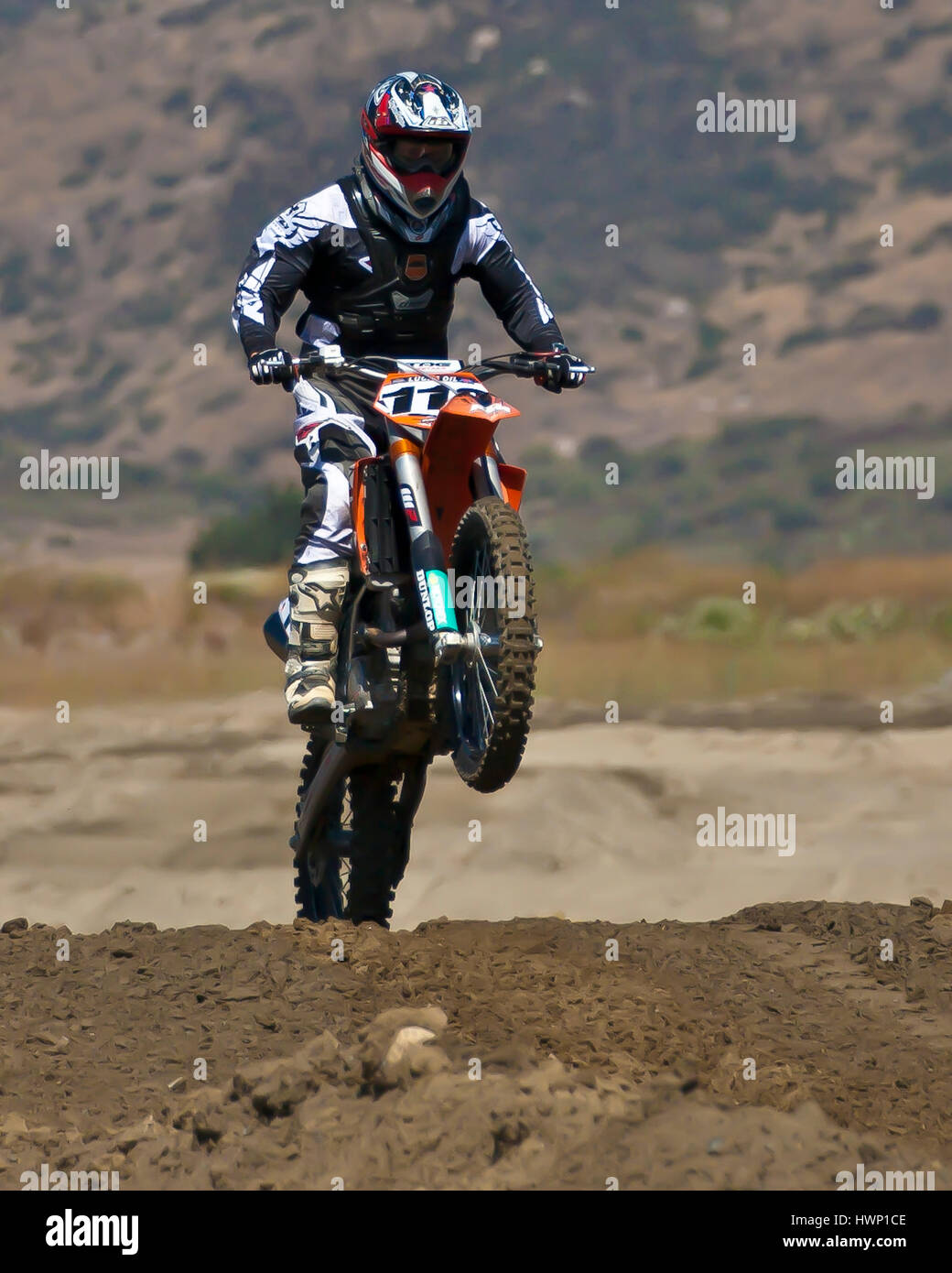 Motocross racers at Pala Raceway, Pala CA US Stock Photo - Alamy