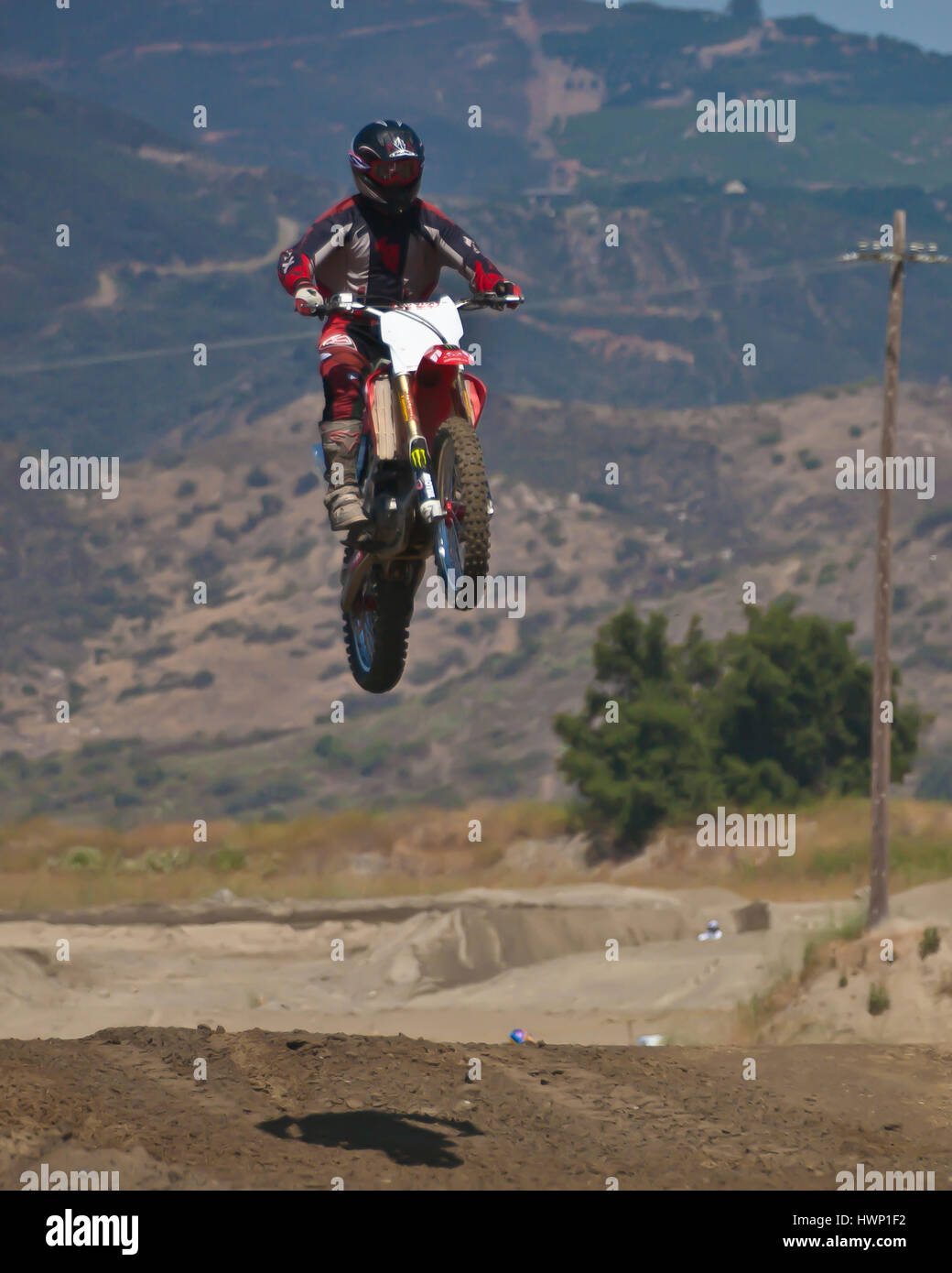 Motocross racers at Pala Raceway, Pala CA US Stock Photo - Alamy