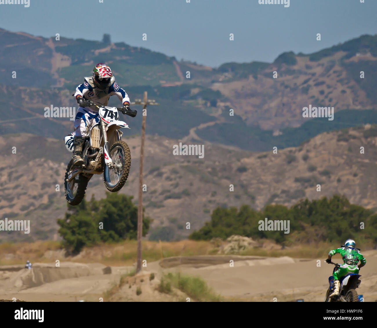 Motocross racers at Pala Raceway, Pala CA US Stock Photo - Alamy