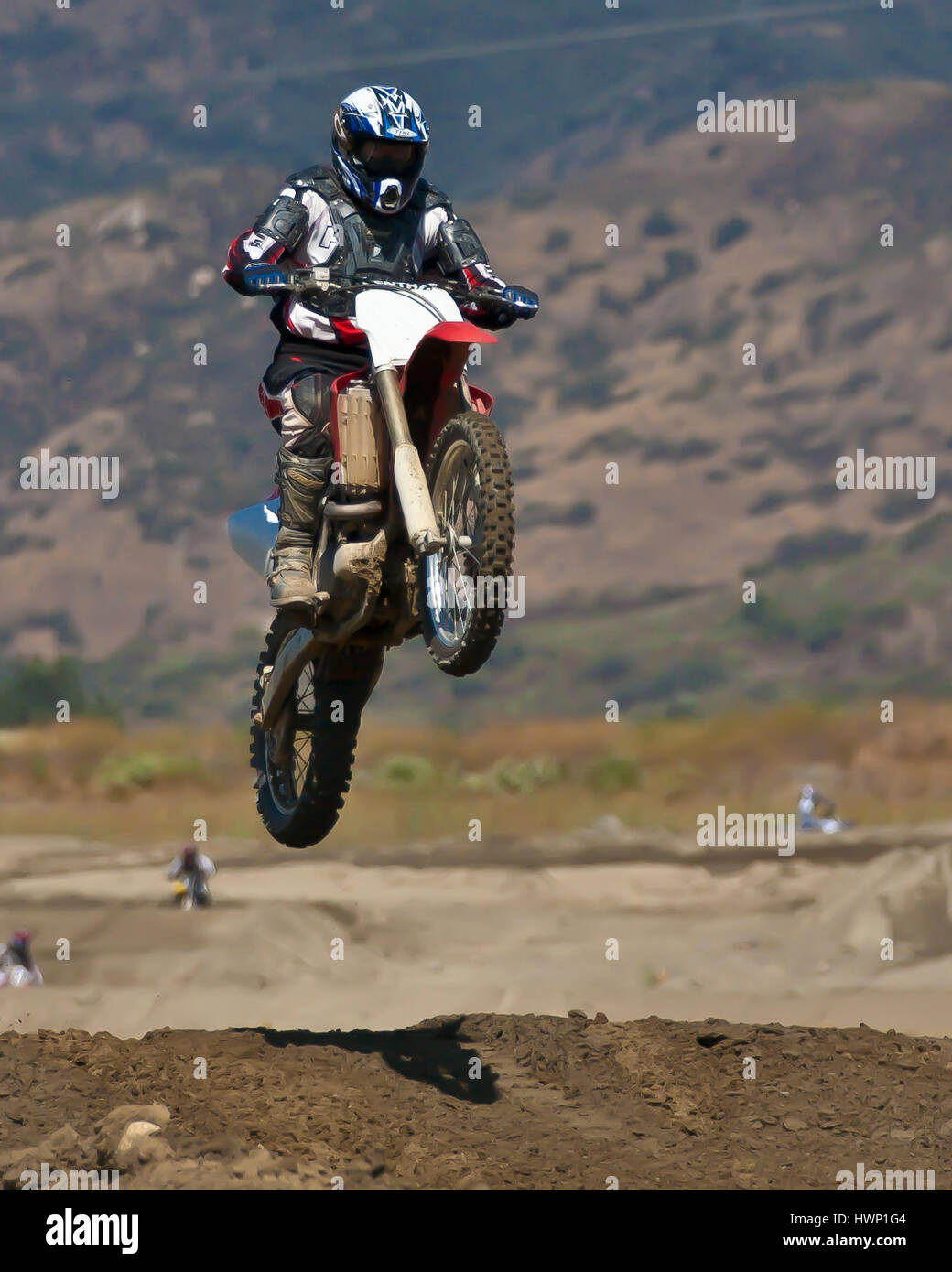 Motocross racers at Pala Raceway, Pala CA US Stock Photo - Alamy