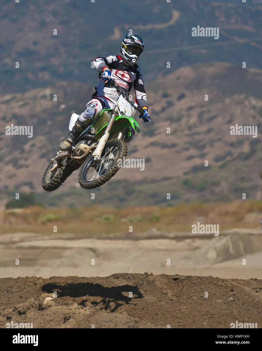 Motocross racers at Pala Raceway, Pala CA US Stock Photo - Alamy
