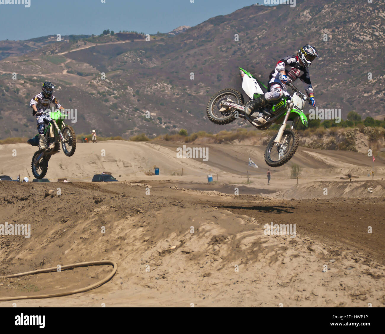 Motocross racers at Pala Raceway, Pala CA US Stock Photo - Alamy