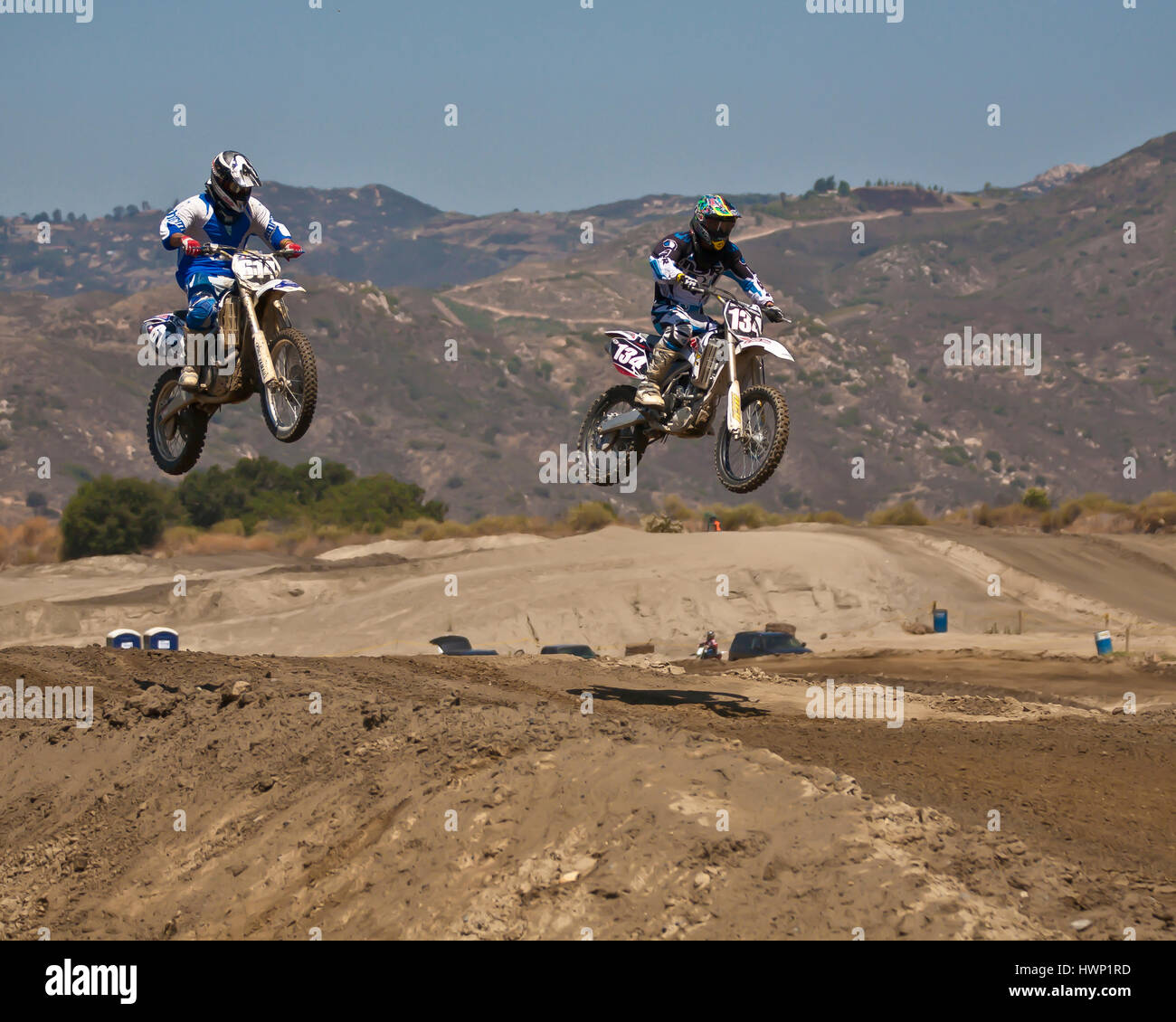 Motocross racers at Pala Raceway, Pala CA US Stock Photo - Alamy