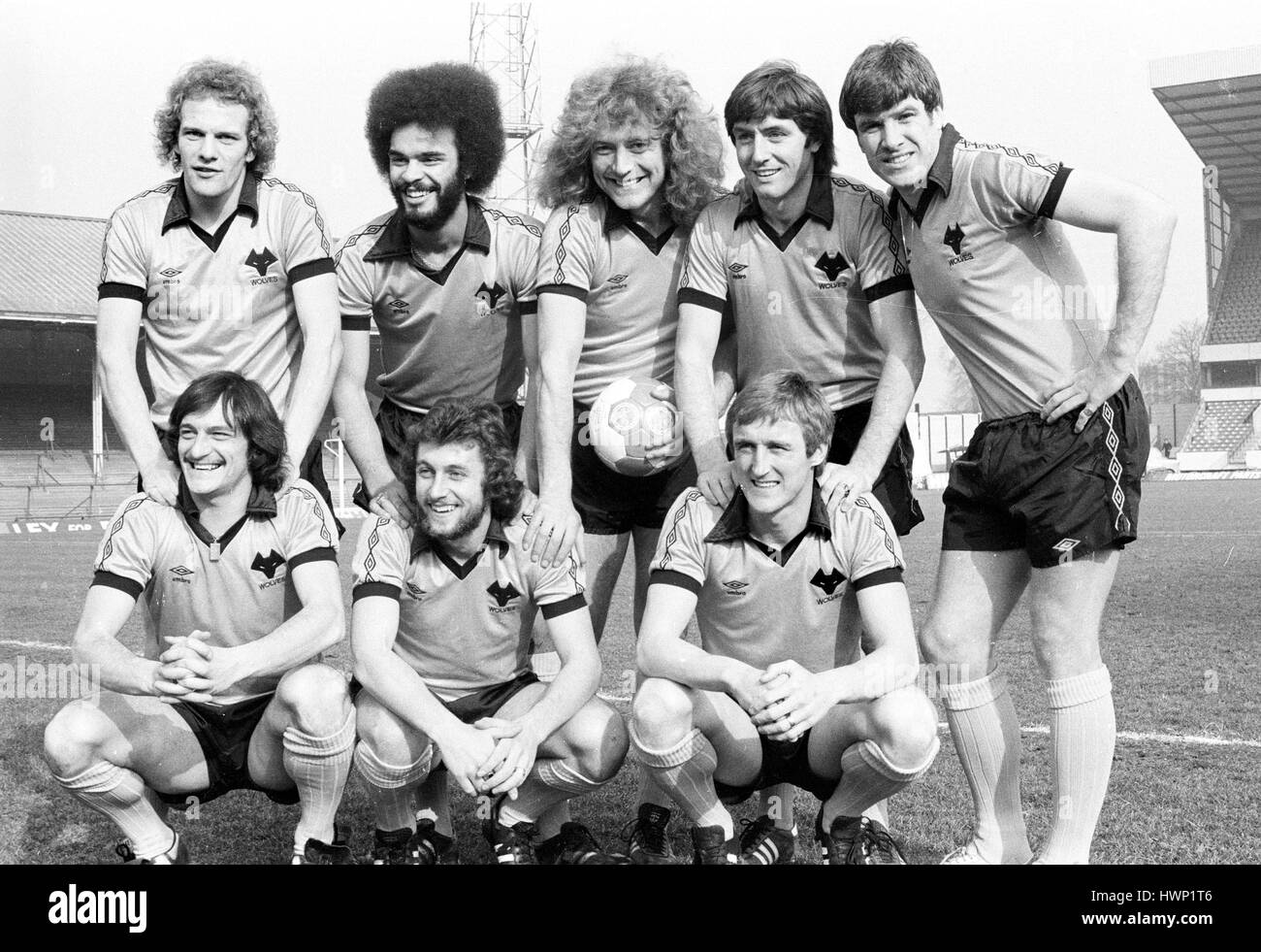 Wolves League Cup final players 1980 Andy Gray George Berry Robert ...