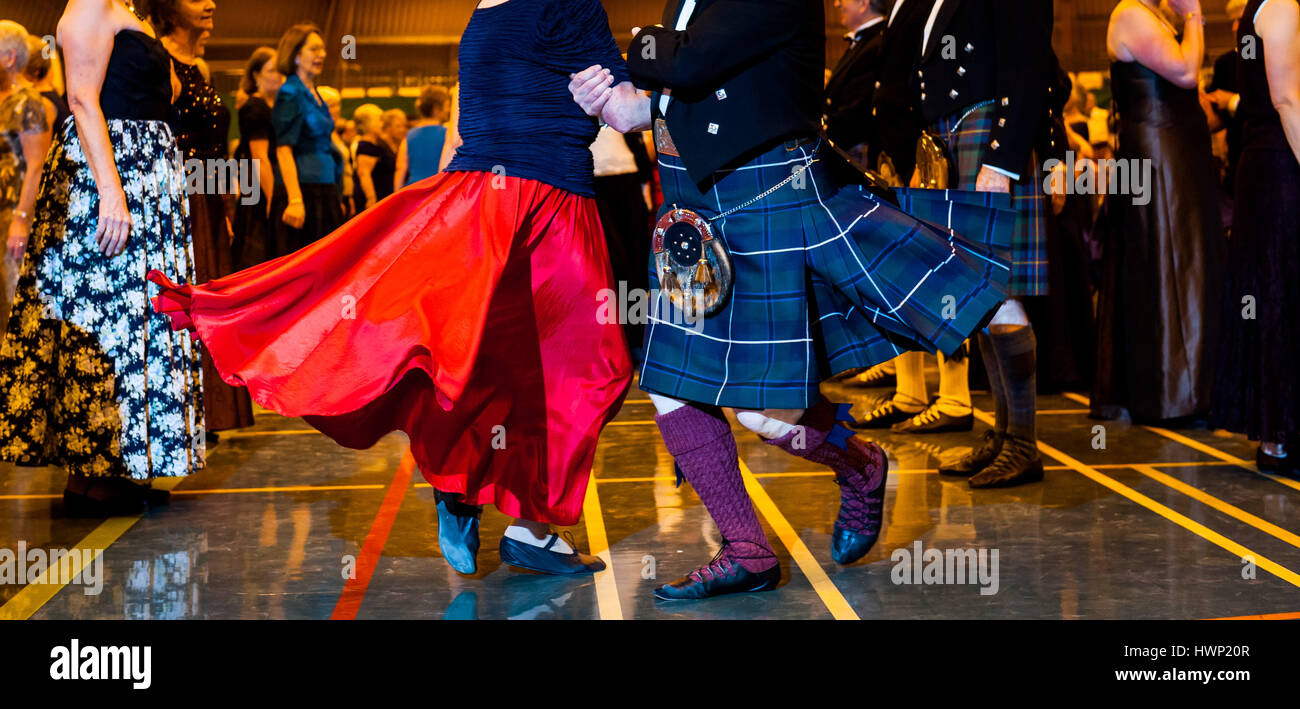 Traditional Scottish Country Highland Dancing Stock Photo - Alamy