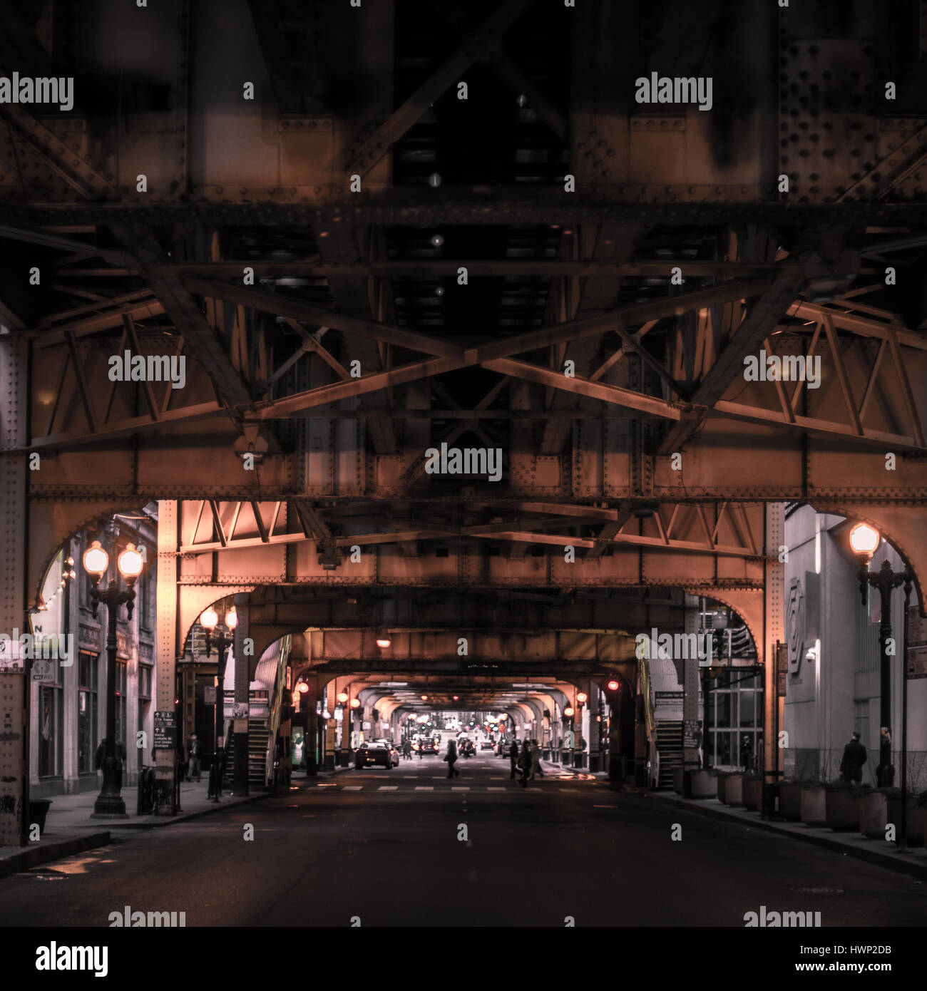 Under the railway Stock Photo - Alamy