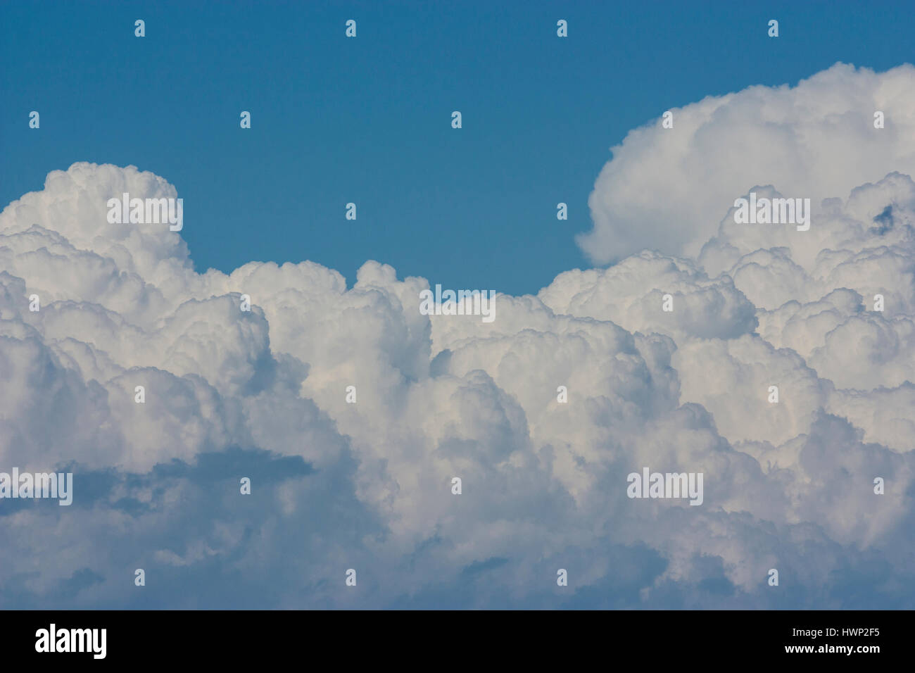 big blue clouds in the sky Stock Photo - Alamy
