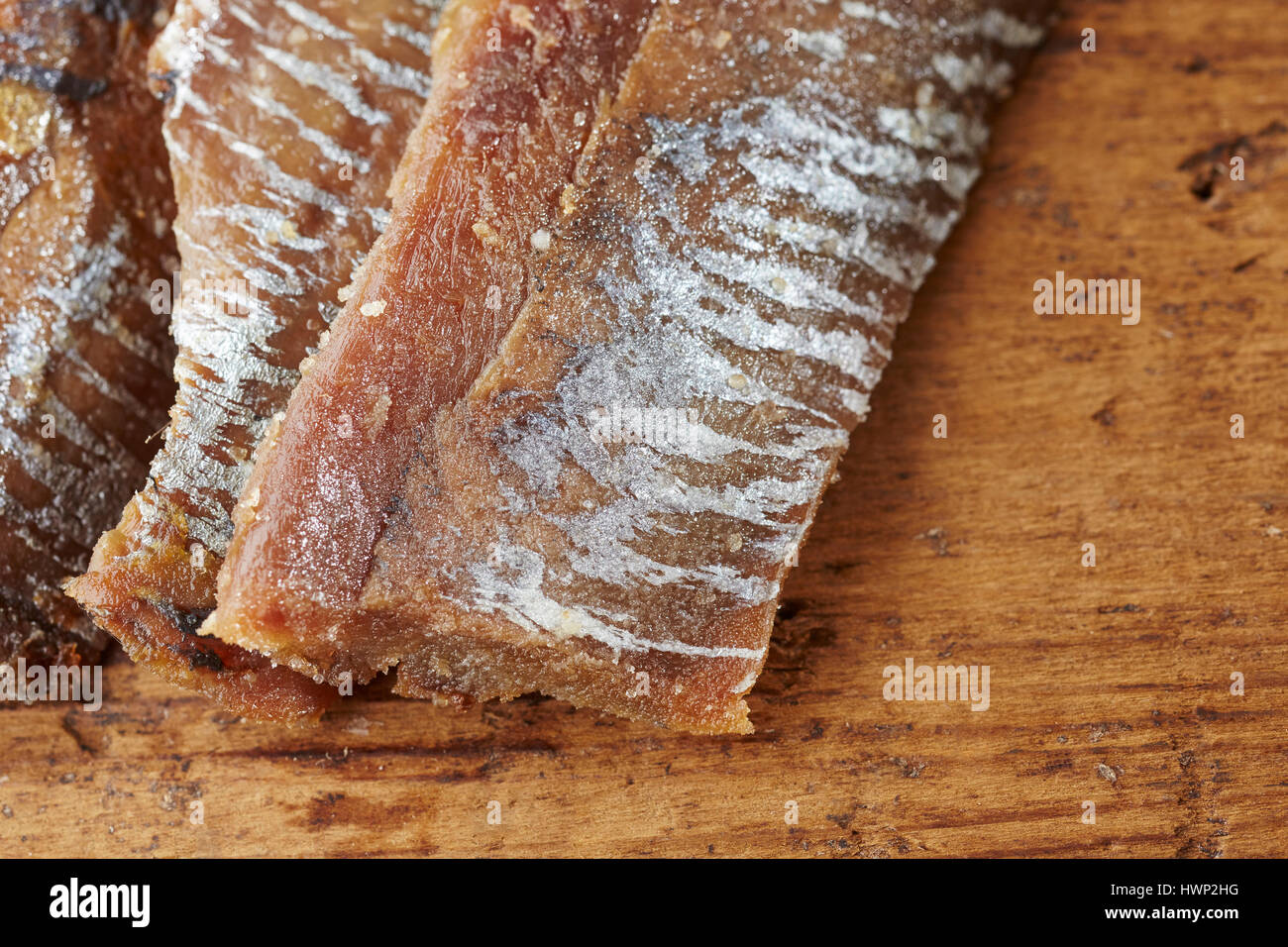 Dried, salted herring from Norway and meant for cooks in Latin America ...