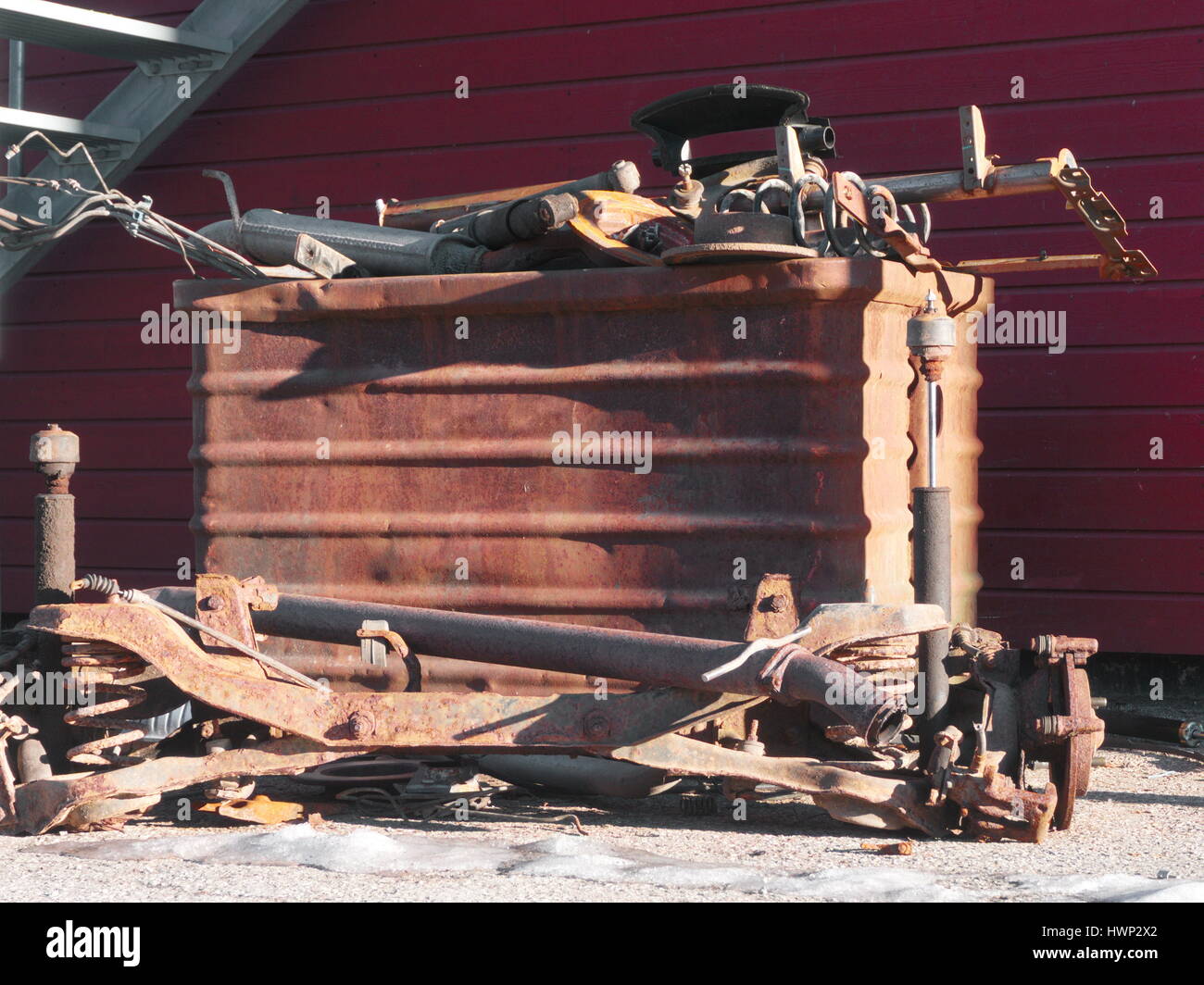 Mechanical scrap hi-res stock photography and images - Alamy