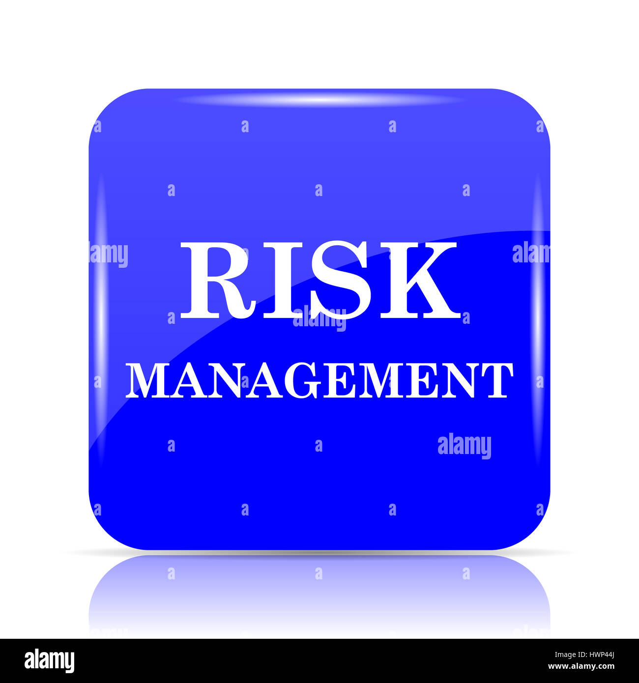 Risk management warning icon Cut Out Stock Images & Pictures - Alamy