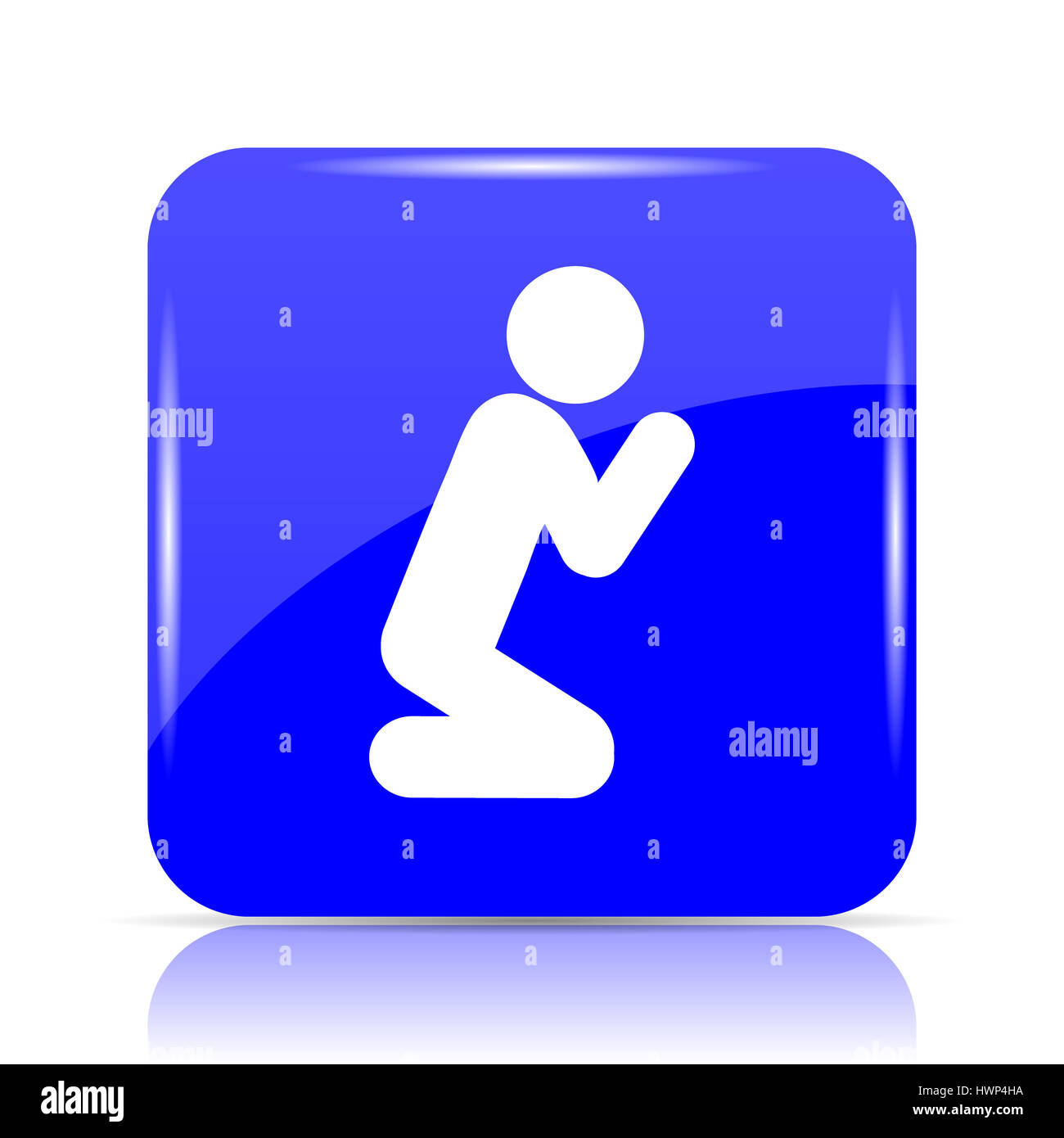 Prayer icon hi-res stock photography and images - Alamy