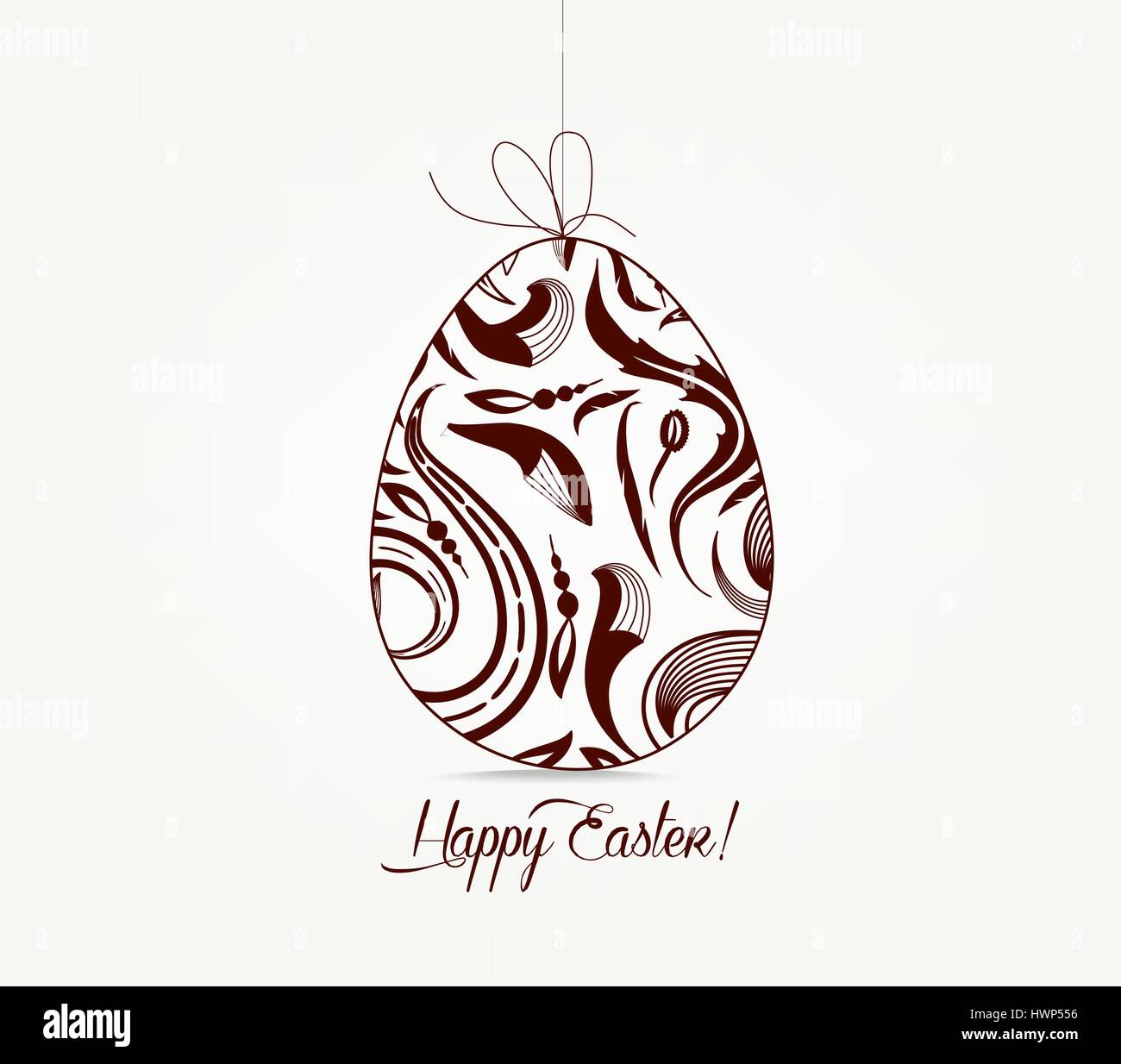 Large easter egg Stock Vector Images - Alamy