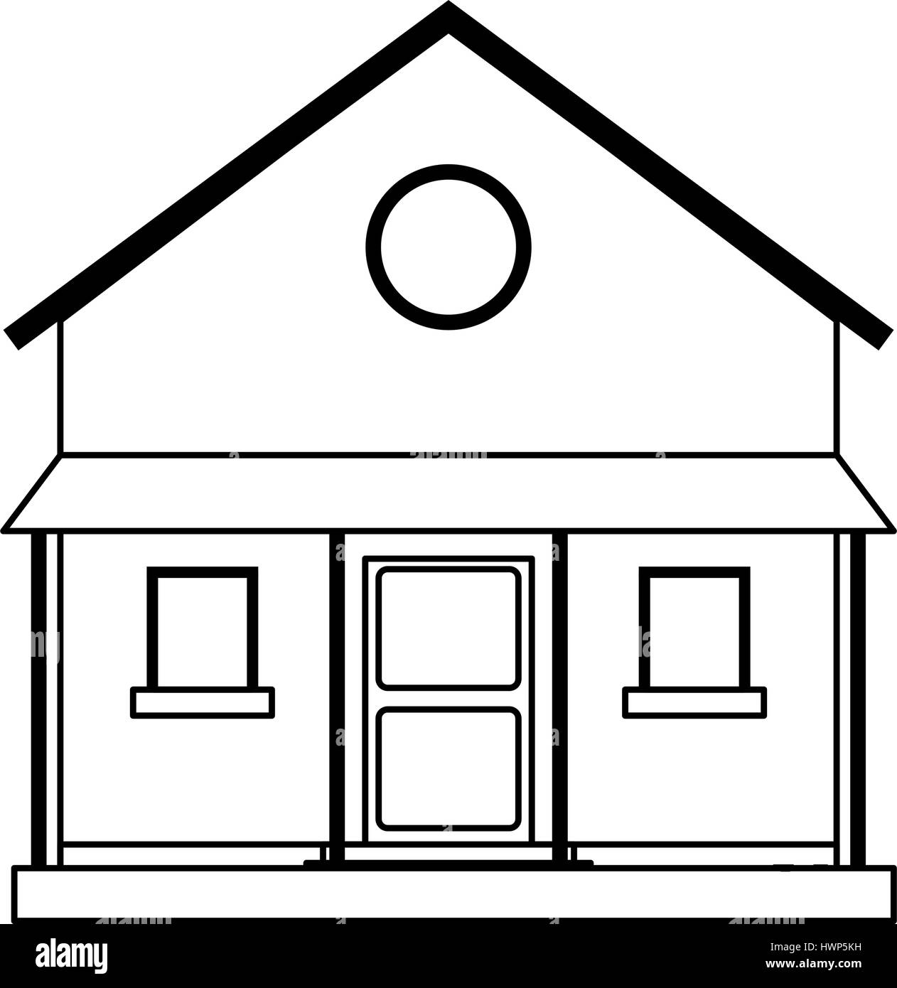 two story house icon image Stock Vector Image & Art - Alamy