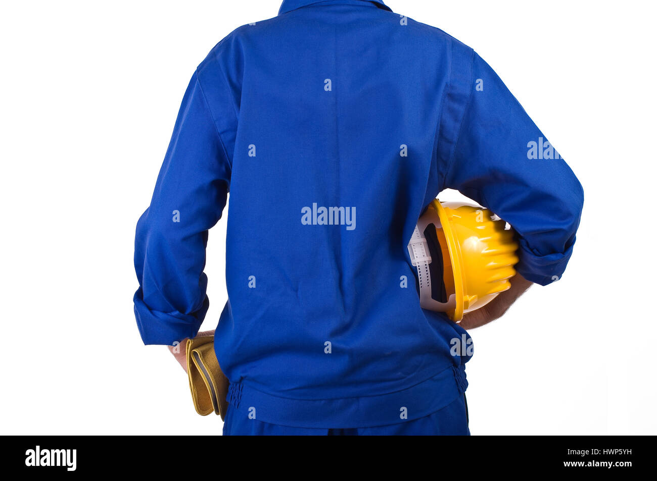 Blue collar worker Stock Photo - Alamy