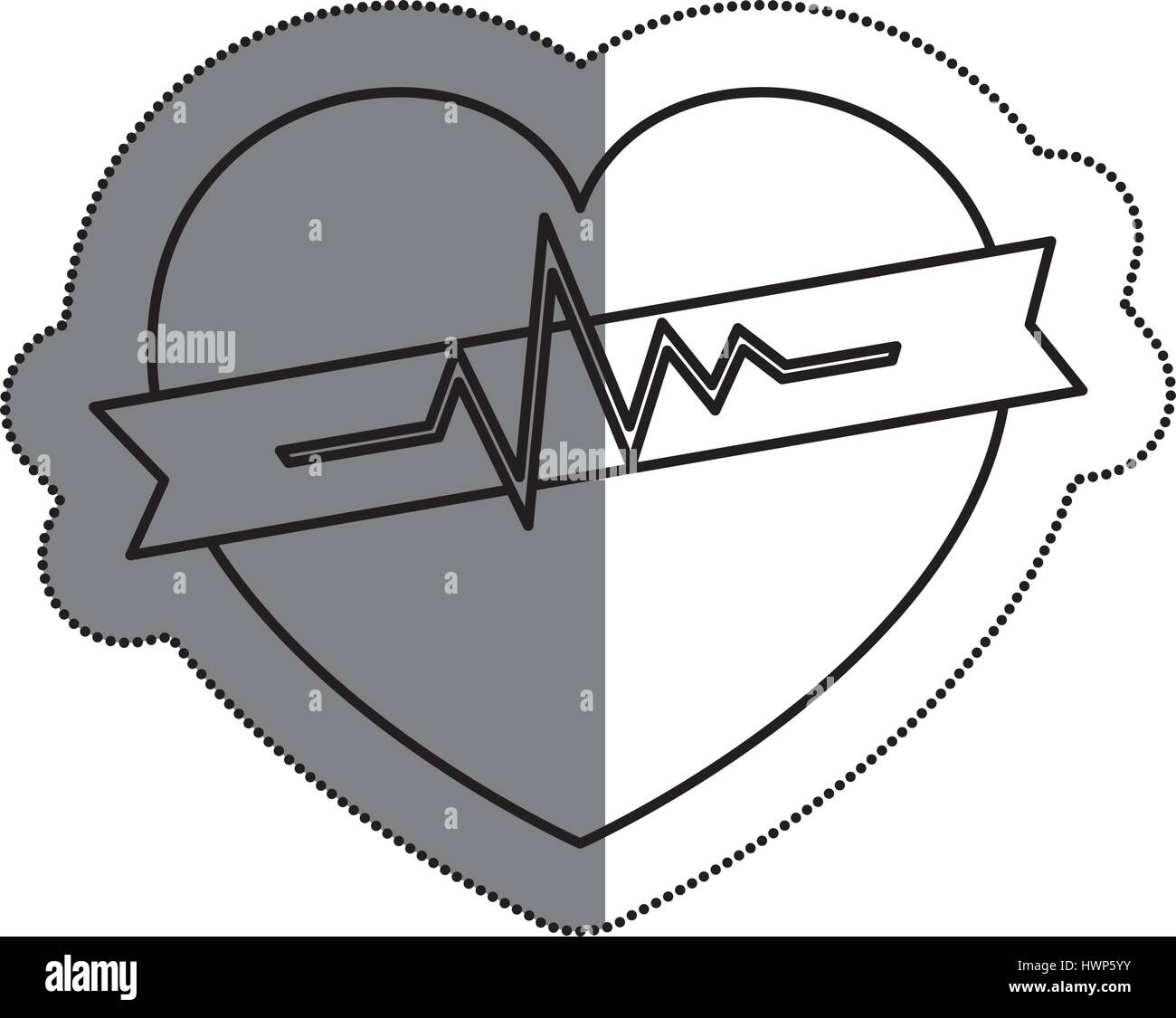 heart cardiology symbol icon vector illustration design Stock Vector ...