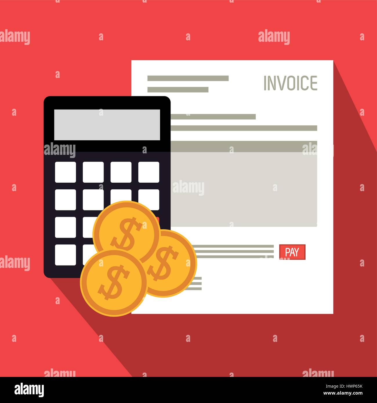 invoice economy related icons image Stock Vector Image & Art - Alamy