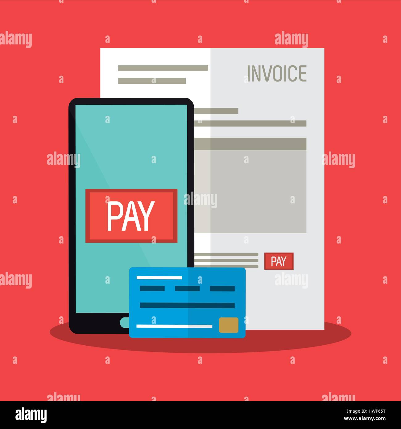 invoice economy related icons image Stock Vector Image & Art - Alamy
