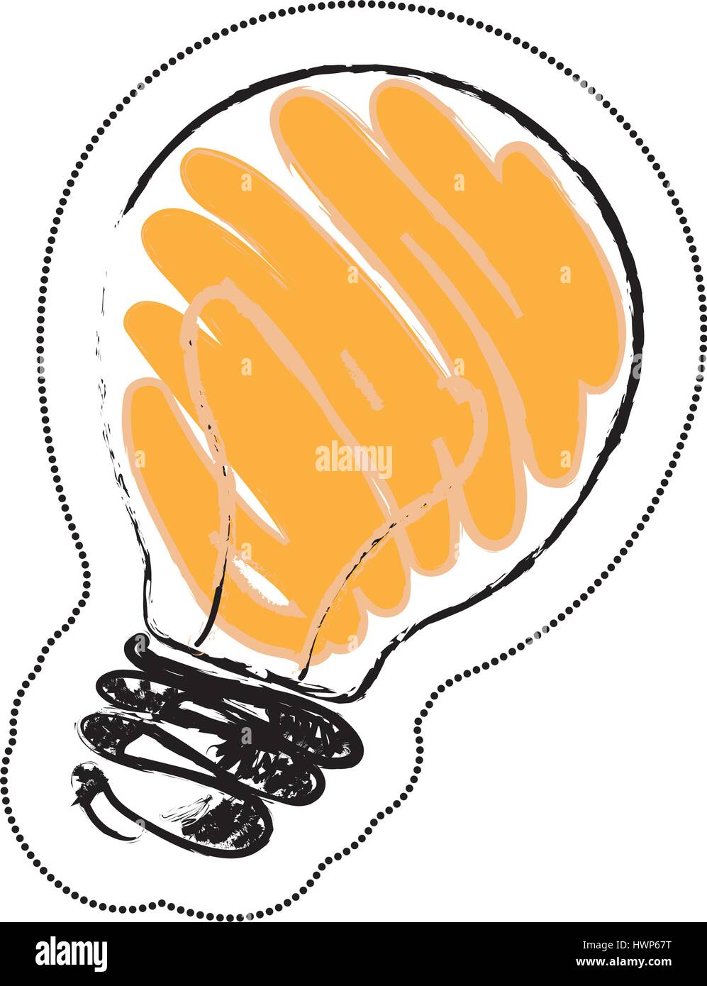 bulb light drawing icon vector illustration design Stock Vector Image ...
