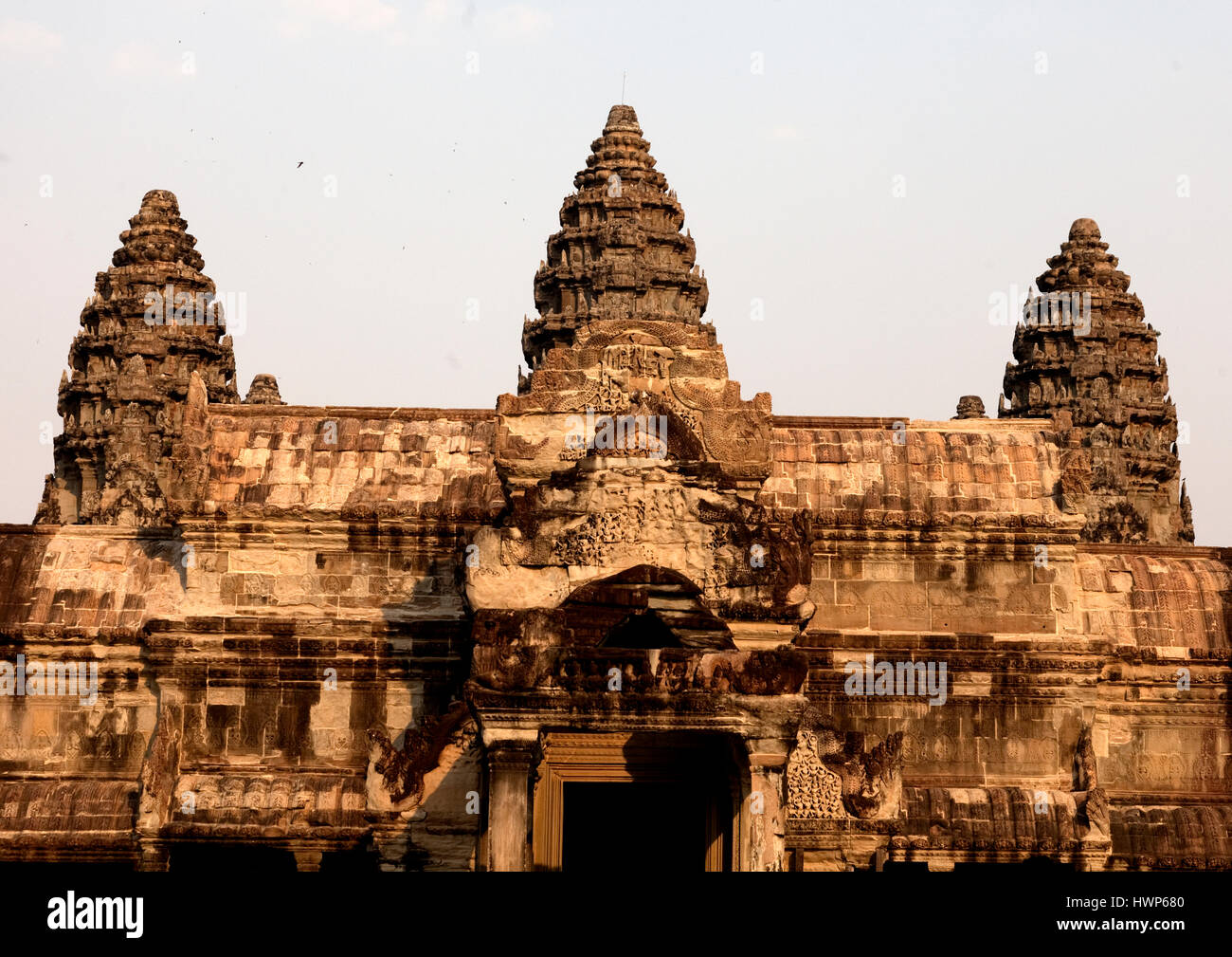 Temples at Angkor Wat Stock Photo - Alamy