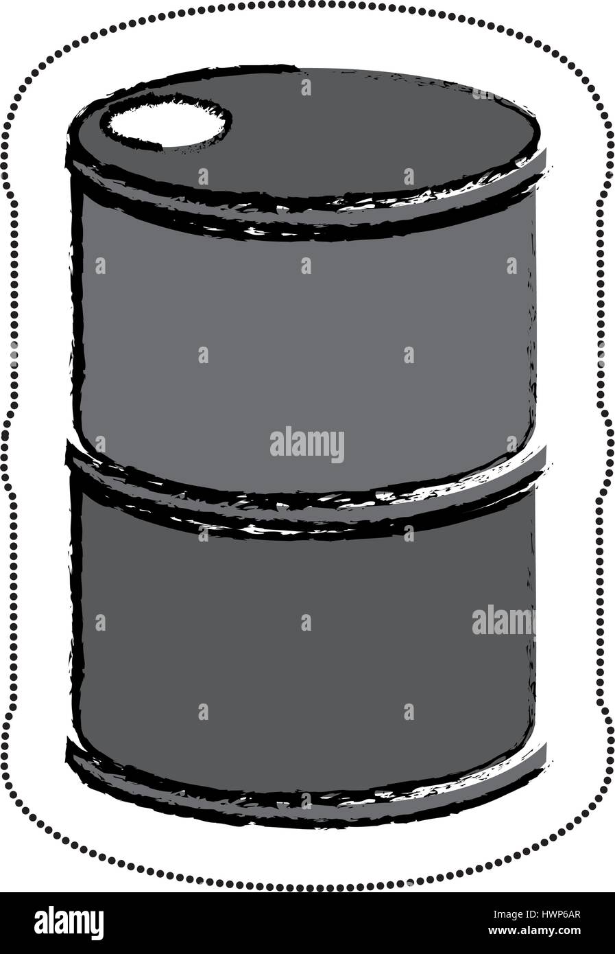 tank barrel isolated icon vector illustration design Stock Vector Image ...