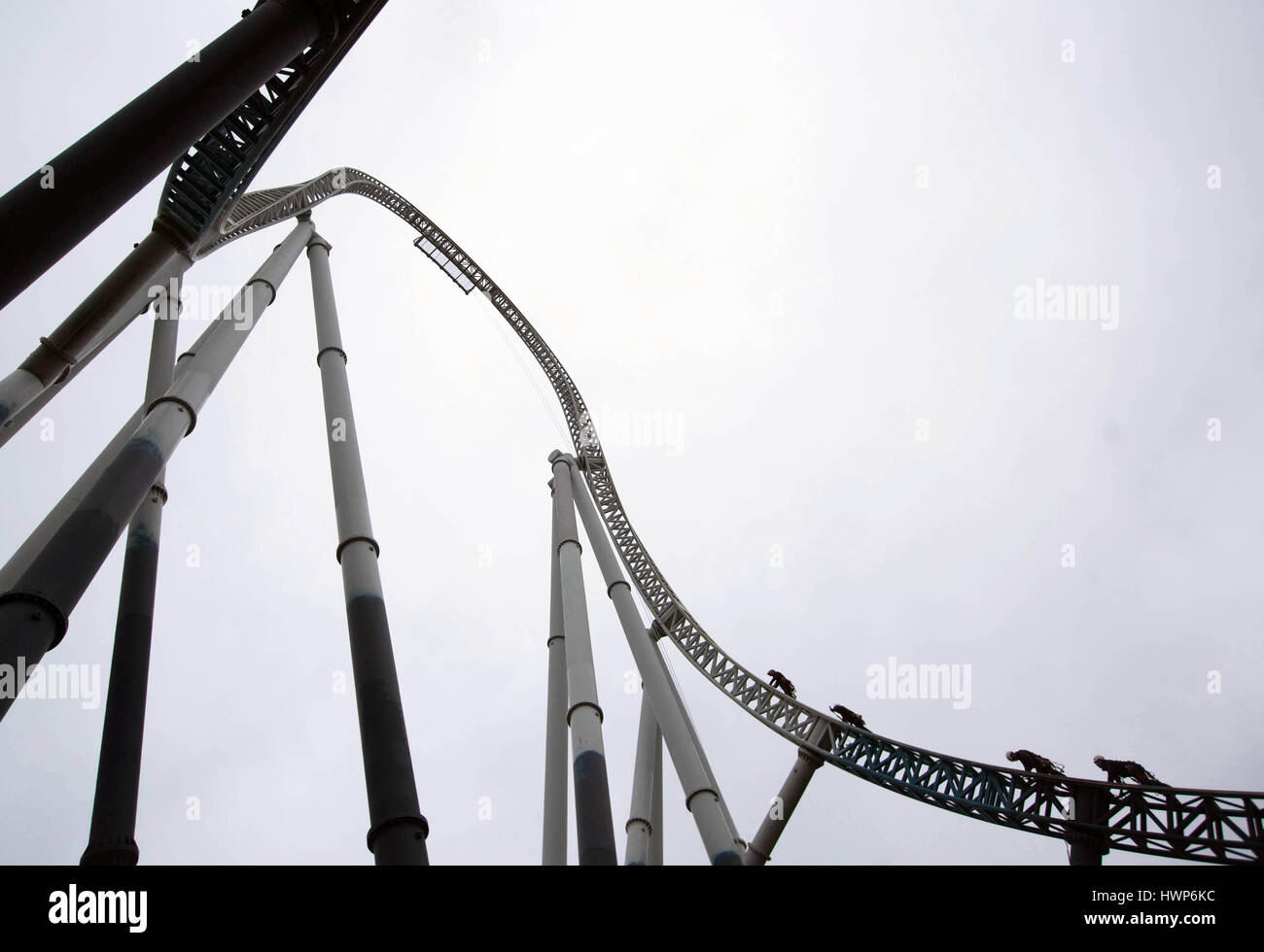 Maintenance engineers on the 200th anniversary of the rollercoaster ...