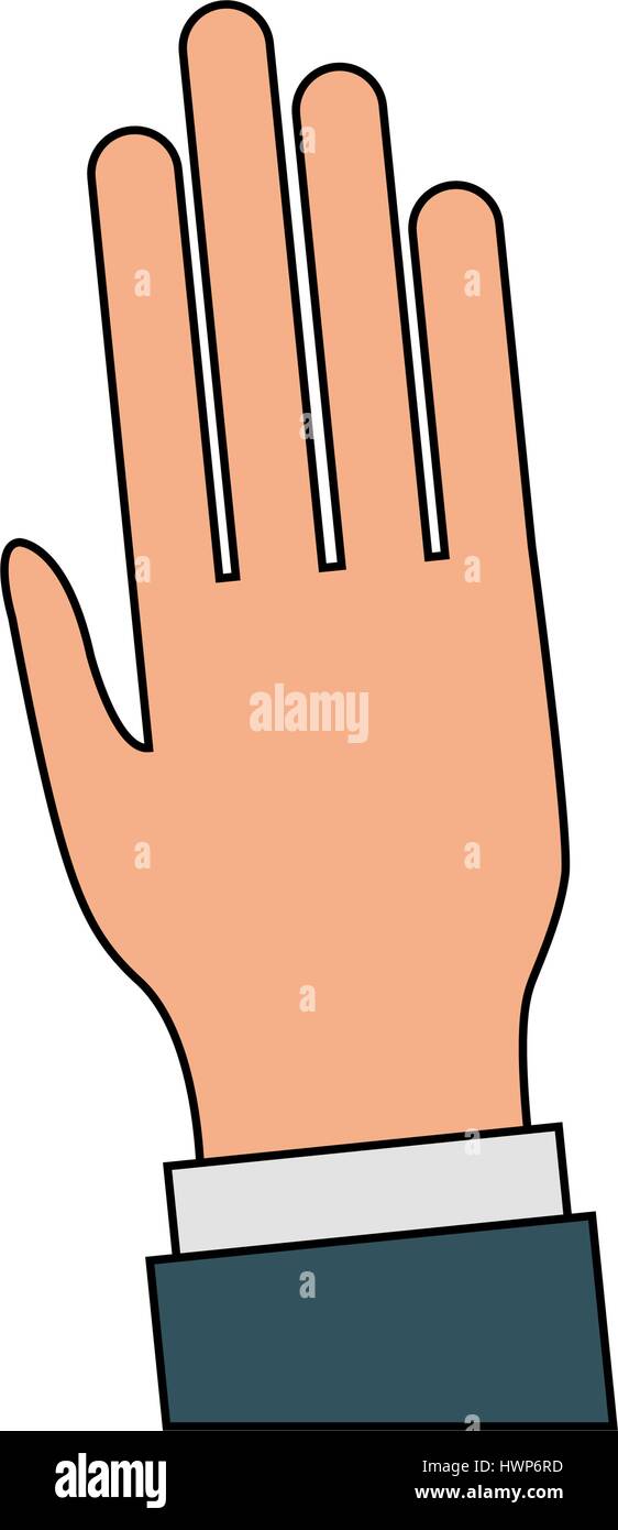 open hand icon image Stock Vector Image & Art - Alamy