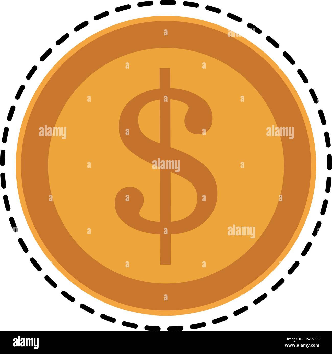 golden coin icon image Stock Vector Image & Art - Alamy