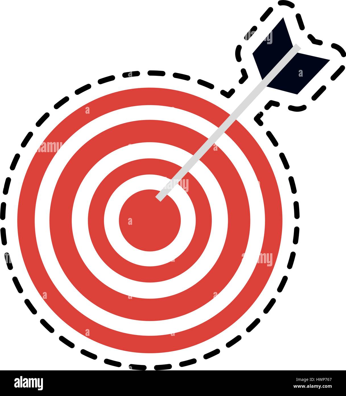 bullseye target icon image Stock Vector Image & Art - Alamy