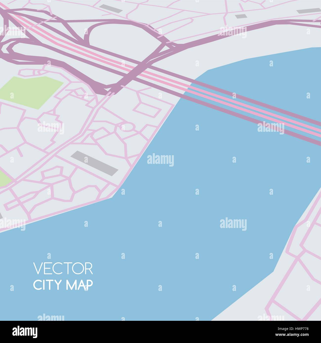 Vector city map Stock Vector Image & Art - Alamy