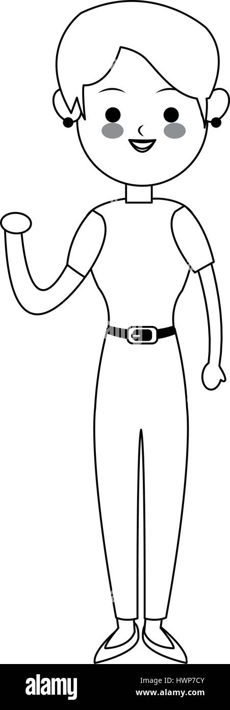 Woman hand hair standing Black and White Stock Photos & Images - Alamy