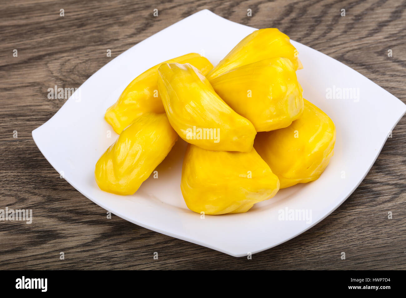 Asian traditional Jackfruit seeds on the wood background Stock Photo ...