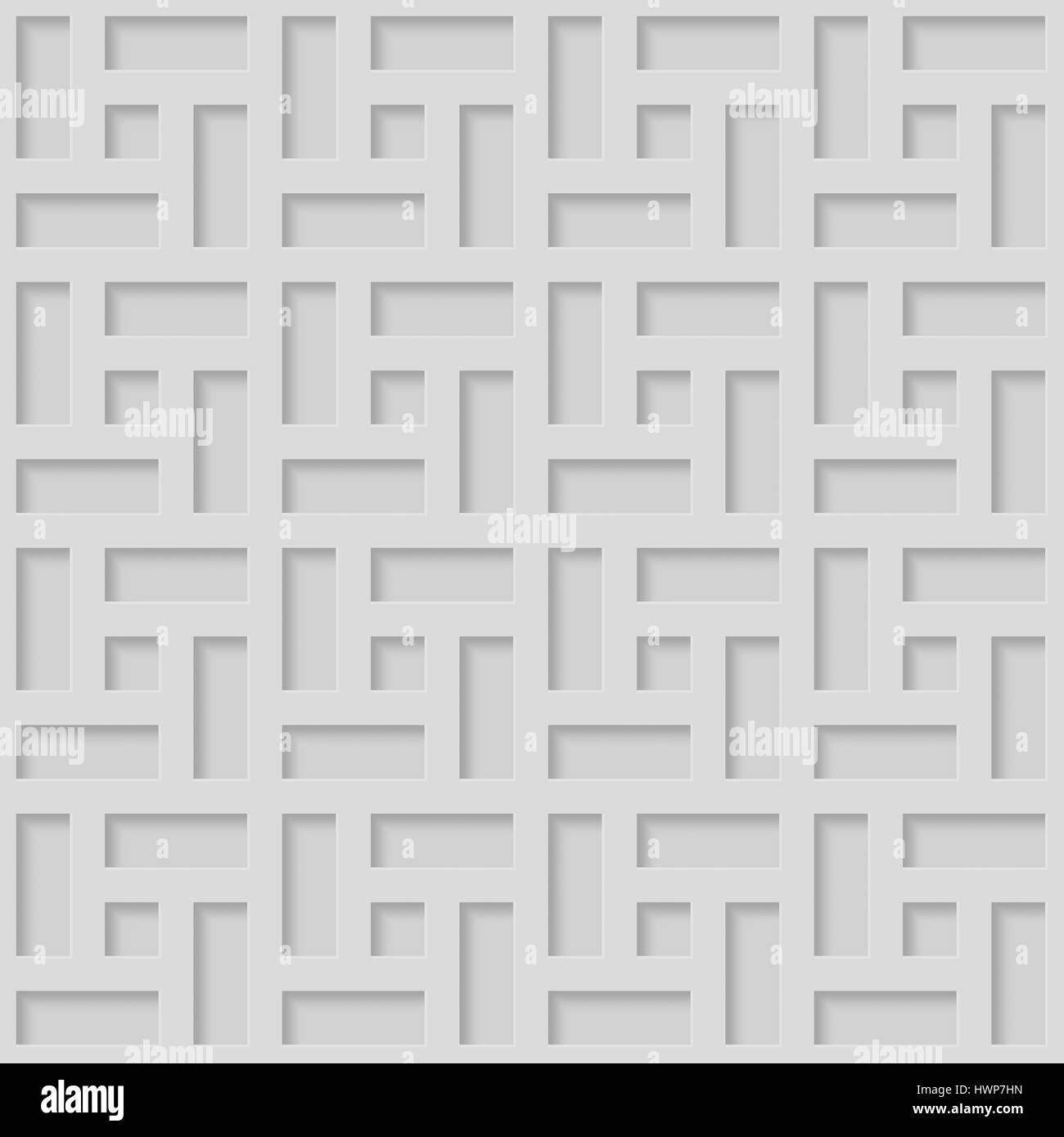 Seamless Patterns With Beveled Shapes. Abstract Grayscale Monochrome ...