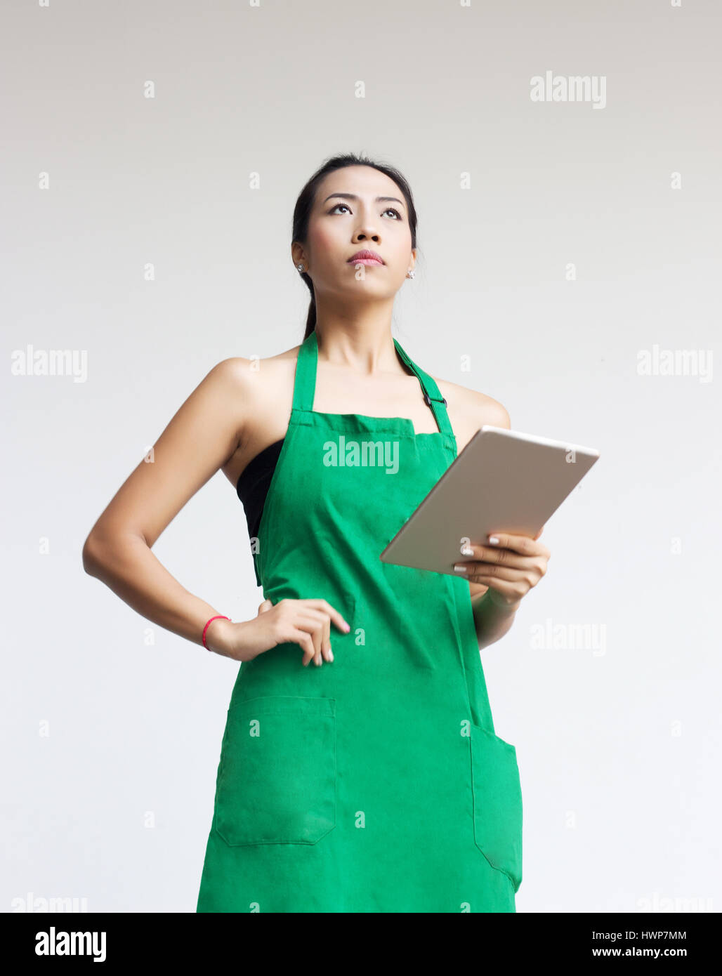 Beautiful woman look forward hi-res stock photography and images - Alamy