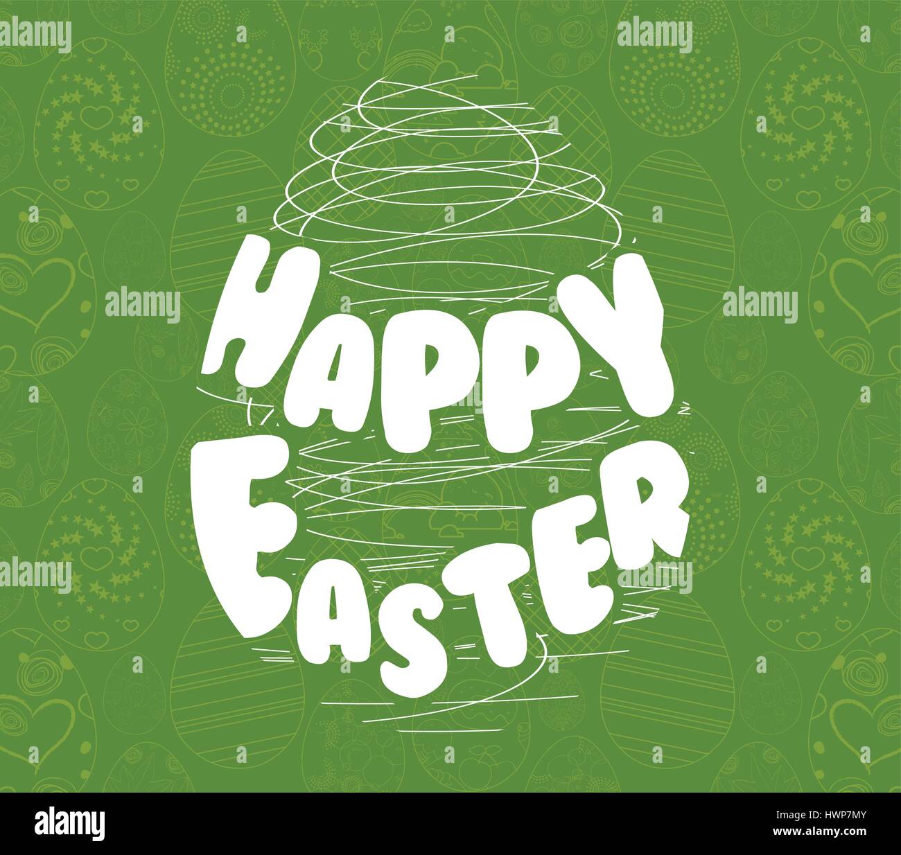 Easter typography Stock Vector Images - Alamy