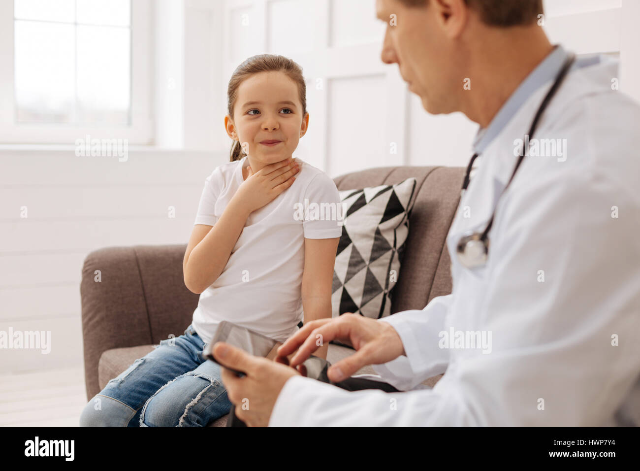Child complaining hi-res stock photography and images - Alamy