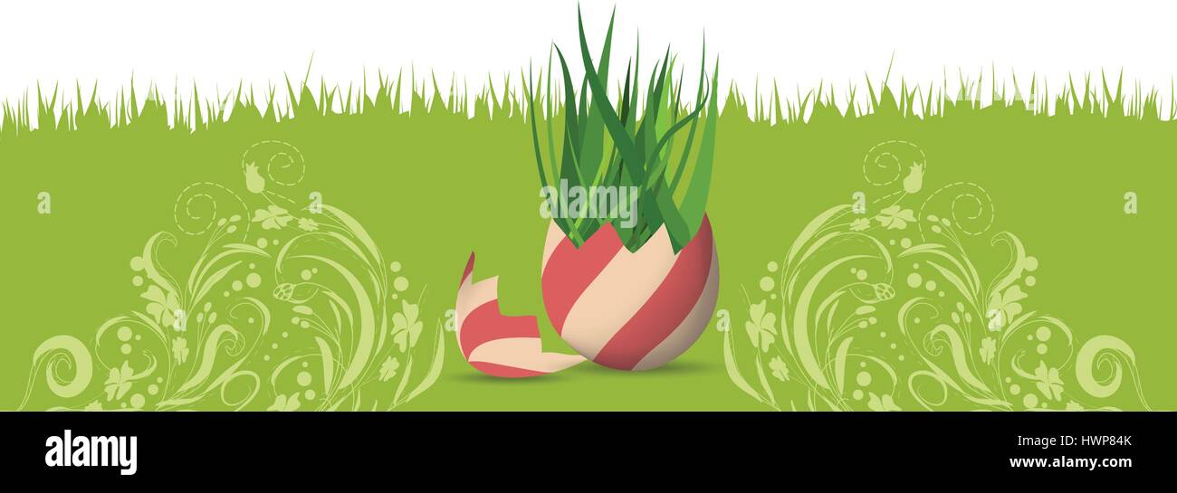 happy easter. Spring banner Stock Vector Image & Art - Alamy