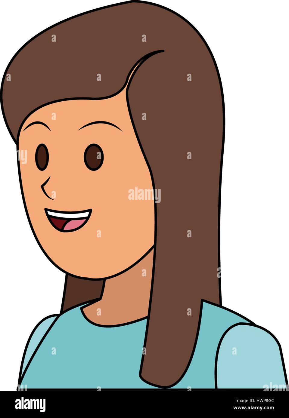 happy woman icon image Stock Vector Image & Art - Alamy