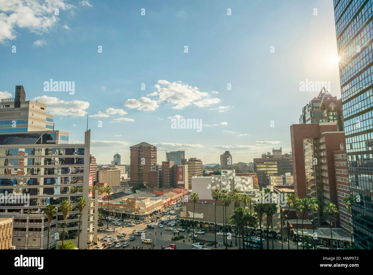 Harare is the capital city of Zimbabwe Stock Photo - Alamy