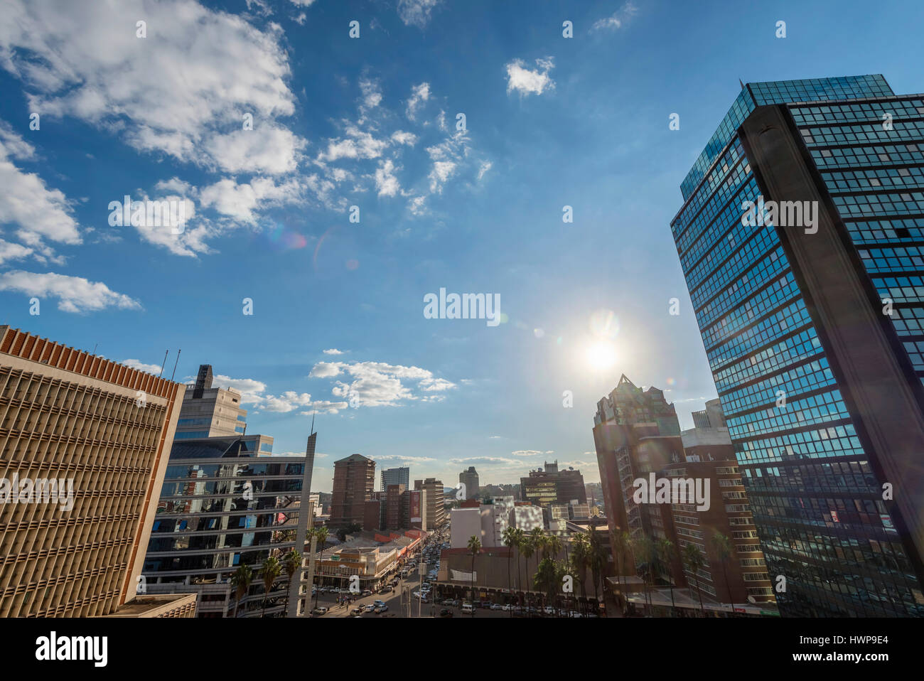 Harare is the capital city of Zimbabwe Stock Photo - Alamy