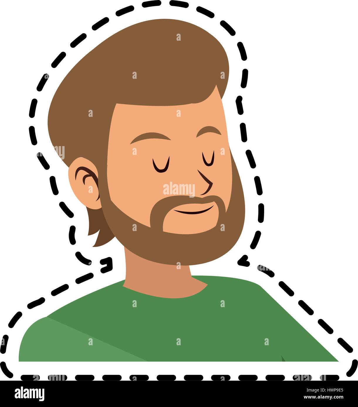 happy man icon image Stock Vector Image & Art - Alamy