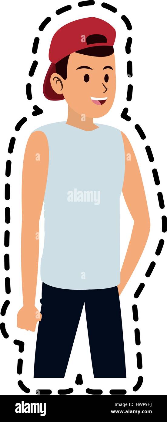 happy man icon image Stock Vector Image & Art - Alamy