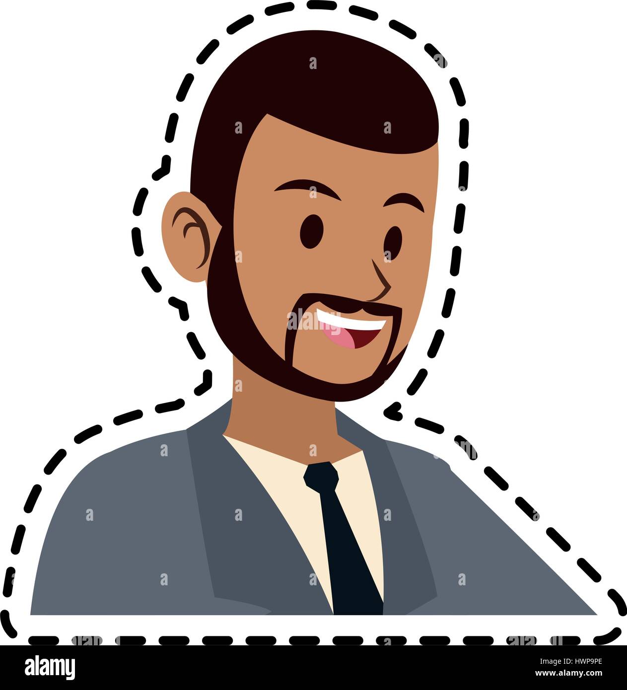 happy man icon image Stock Vector Image & Art - Alamy