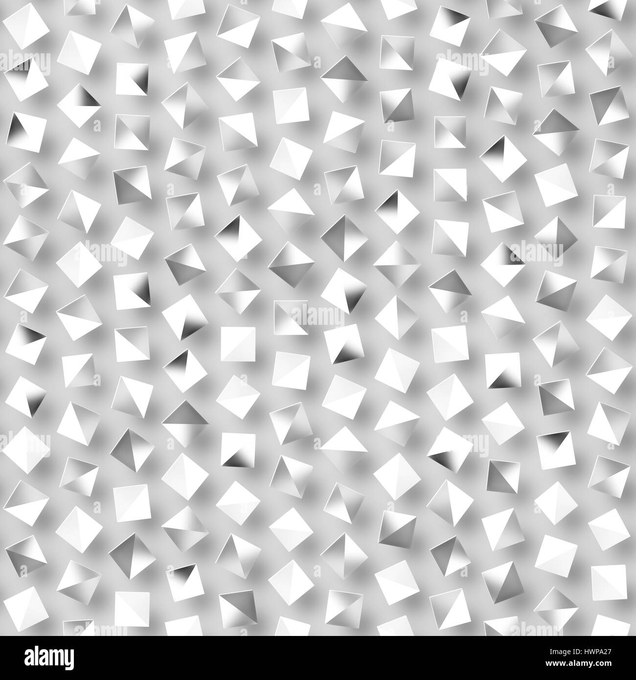 Scattered geometric shaded shapes hi-res stock photography and images ...