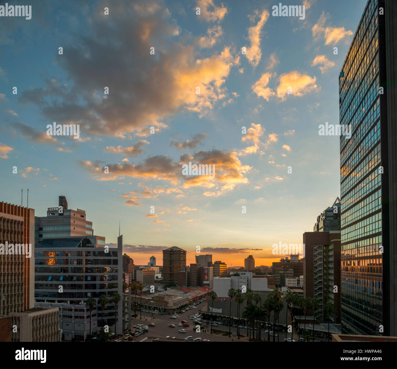 Harare is the capital city of Zimbabwe Stock Photo - Alamy